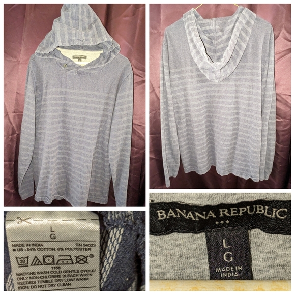Banana Republic | Shirts | Banana Republic Brand Hoodie | Poshmark
